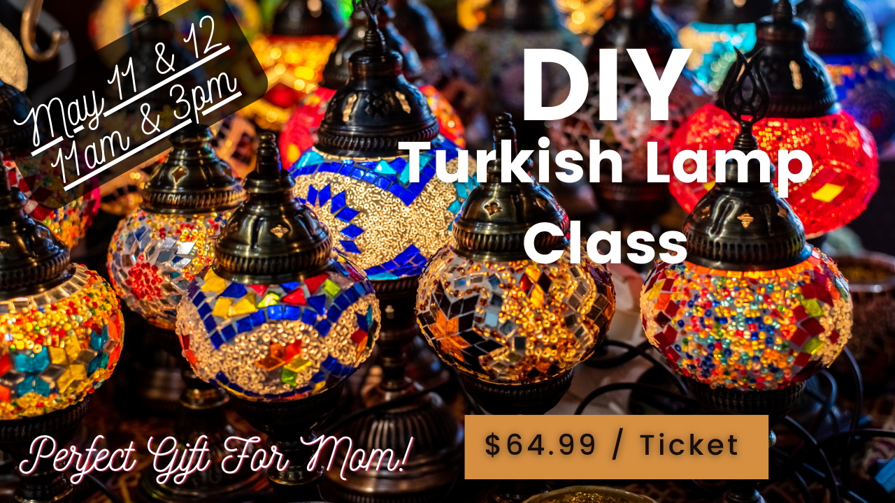 11/30 DIY Turkish Lamp Class 5PM | Botany Tropicals